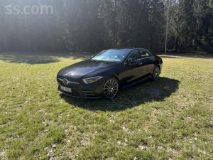 Black Mercedes-Benz CLS 400 2018 in Talsi, with an engine capacity of 3.00 L and mileage of 231 thousand km for 27995 €, photo  on AUTOMOTO.COM.LV