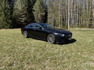 Black Mercedes-Benz CLS 400 2018 in Talsi, with an engine capacity of 3.00 L and mileage of 231 thousand km for 27995 €, photo 3 on AUTOMOTO.COM.LV