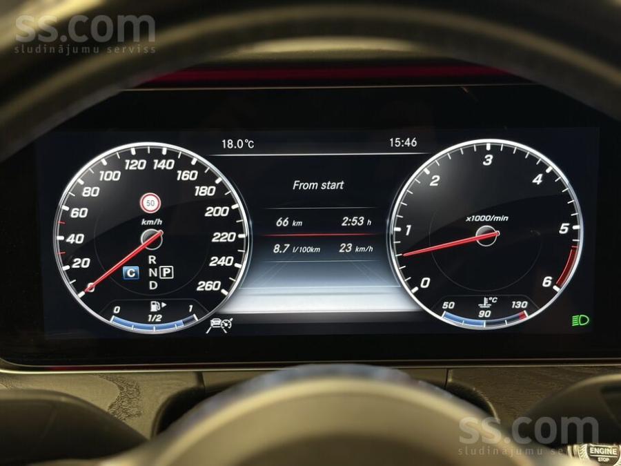 Black Mercedes-Benz CLS 400 2018 in Riga, with an engine capacity of 2.90 L and mileage of 147 thousand km for 38300 €, photo 15 on AUTOMOTO.COM.LV