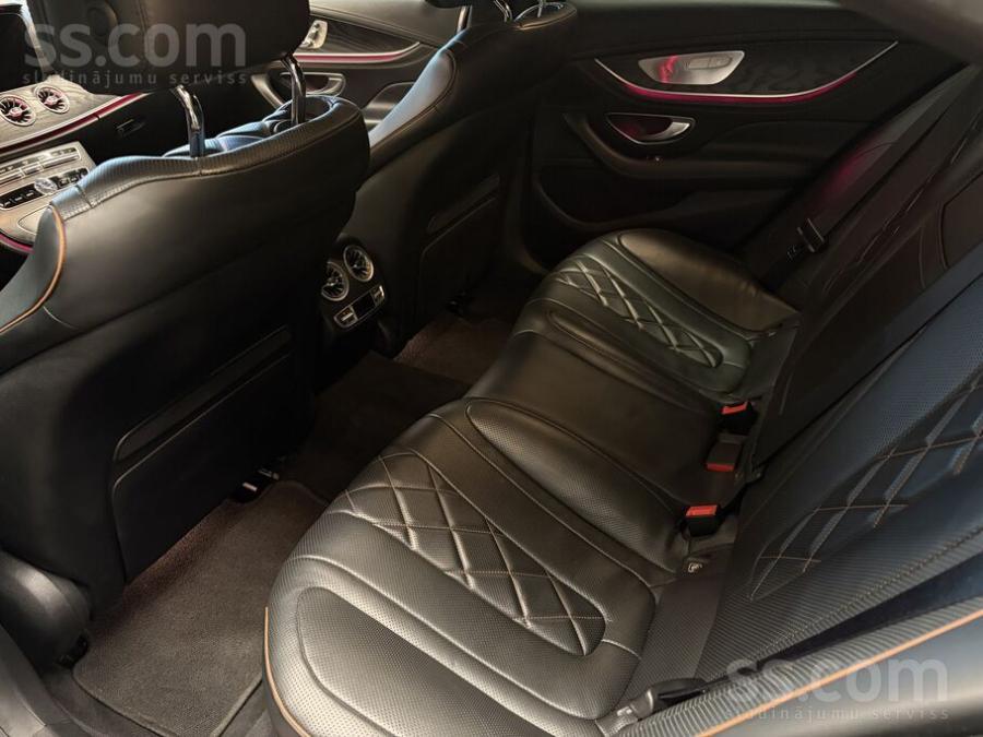 Black Mercedes-Benz CLS 400 2018 in Riga, with an engine capacity of 2.90 L and mileage of 147 thousand km for 38300 €, photo 28 on AUTOMOTO.COM.LV