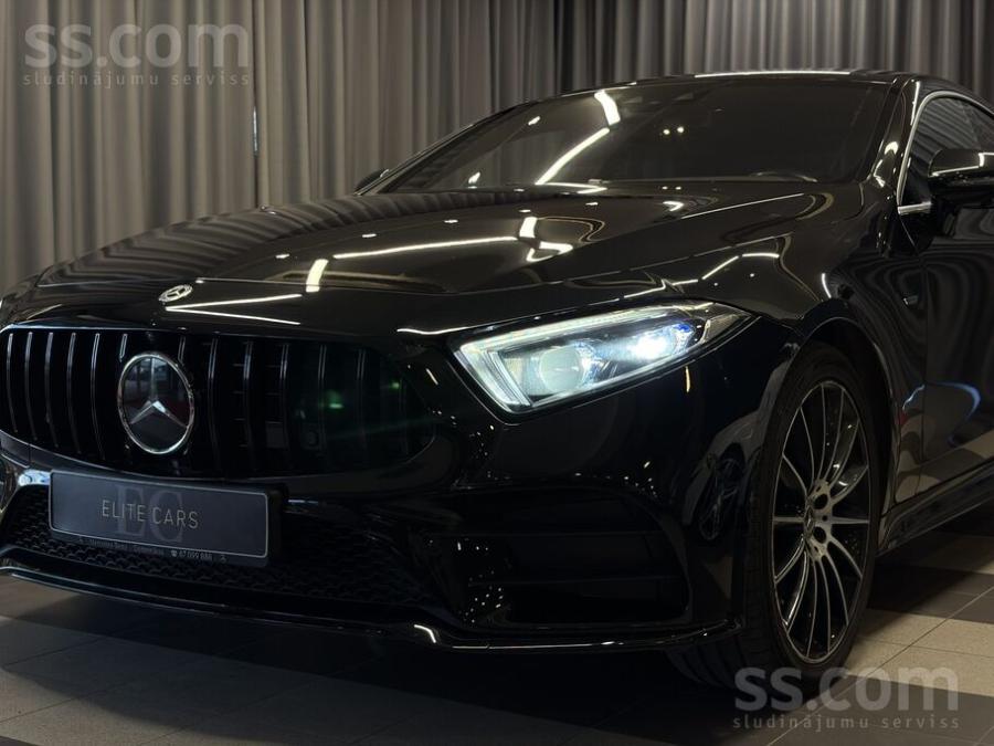Black Mercedes-Benz CLS 400 2018 in Riga, with an engine capacity of 2.90 L and mileage of 147 thousand km for 38300 €, photo 35 on AUTOMOTO.COM.LV
