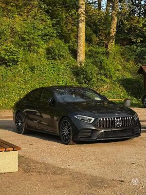Black Mercedes-Benz CLS 400 2020 in Jonava, with an engine capacity of 2.93 L and mileage of 185 thousand km for 33000 €, photo  on AUTOMOTO.COM.LV
