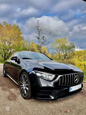 Black Mercedes-Benz CLS 400 2020 in Jonava, with an engine capacity of 2.93 L and mileage of 185 thousand km for 33000 €, photo 3 on AUTOMOTO.COM.LV