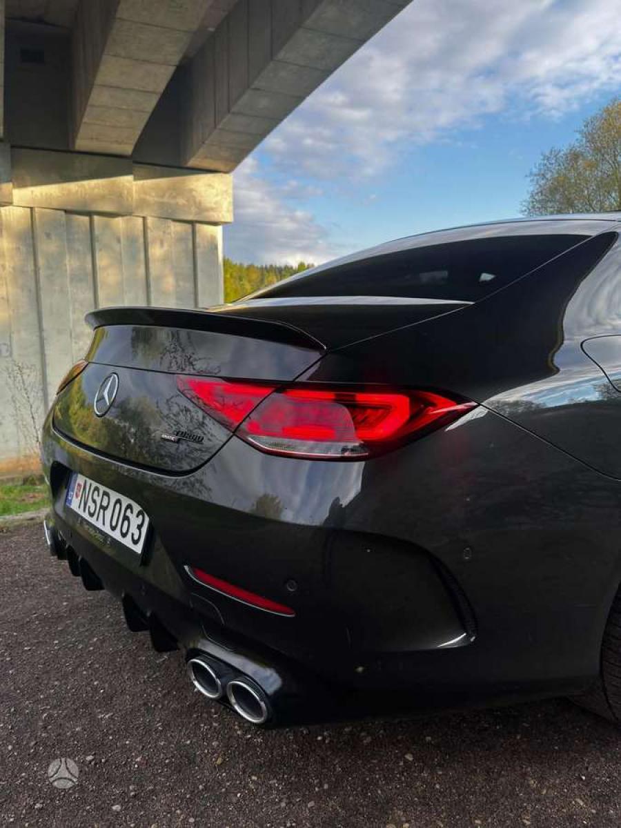 Black Mercedes-Benz CLS 400 2020 in Jonava, with an engine capacity of 2.93 L and mileage of 185 thousand km for 33000 €, photo 7 on AUTOMOTO.COM.LV