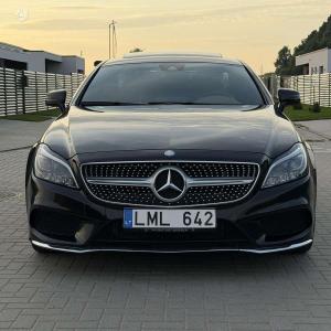 Black Mercedes-Benz CLS 400 2016 in Klaipeda, with an engine capacity of 3.00 L and mileage of 190 thousand km for 16900 €, photo  on AUTOMOTO.COM.LV
