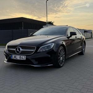 Black Mercedes-Benz CLS 400 2016 in Klaipeda, with an engine capacity of 3.00 L and mileage of 190 thousand km for 16900 €, photo 8 on AUTOMOTO.COM.LV