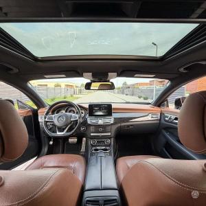 Black Mercedes-Benz CLS 400 2016 in Klaipeda, with an engine capacity of 3.00 L and mileage of 190 thousand km for 16900 €, photo 10 on AUTOMOTO.COM.LV