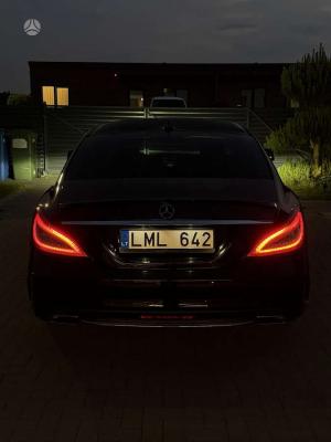 Black Mercedes-Benz CLS 400 2016 in Klaipeda, with an engine capacity of 3.00 L and mileage of 190 thousand km for 16900 €, photo 20 on AUTOMOTO.COM.LV