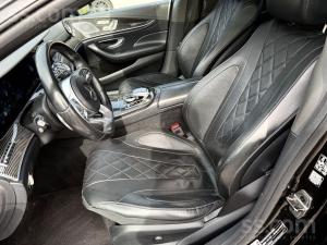 Black Mercedes-Benz CLS 400 2018 in Riga, with an engine capacity of 2.90 L and mileage of 160 thousand km for 39000 €, photo 10 on AUTOMOTO.COM.LV