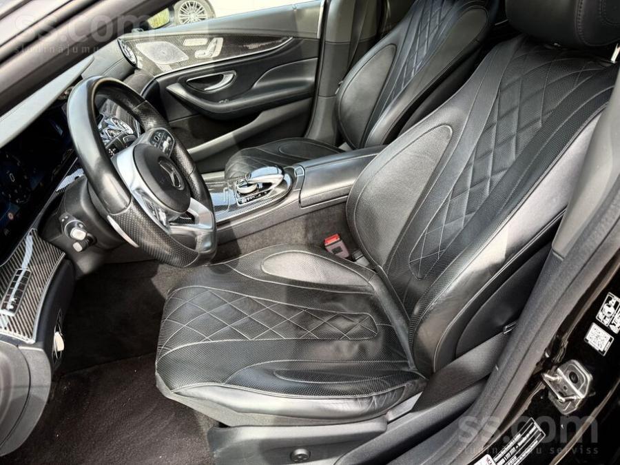 Black Mercedes-Benz CLS 400 2018 in Riga, with an engine capacity of 2.90 L and mileage of 160 thousand km for 39000 €, photo 10 on AUTOMOTO.COM.LV