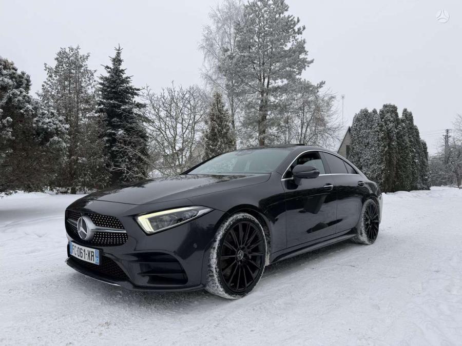 Melns Mercedes-Benz CLS 400 2019 Kauņa, ar dzinēja tilpumu 2.93 L un nobraukumu 287 tūkst. km par 33500 €, foto 1 vietnē AUTOMOTO.COM.LV