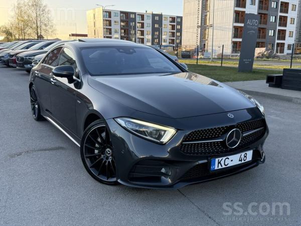 Pelēks Mercedes-Benz CLS 400 2018 Jelgava, ar dzinēja tilpumu 3.00 L un nobraukumu 228 tūkst. km par 29900 €, foto 1 vietnē AUTOMOTO.COM.LV