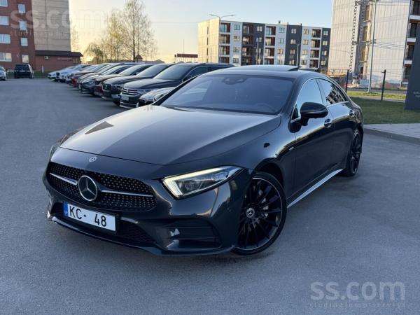 Pelēks Mercedes-Benz CLS 400 2018 Jelgava, ar dzinēja tilpumu 3.00 L un nobraukumu 228 tūkst. km par 29900 €, foto 2 vietnē AUTOMOTO.COM.LV
