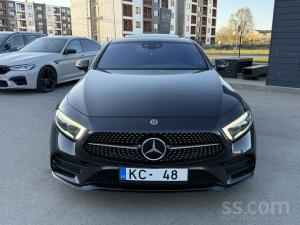 Grey Mercedes-Benz CLS 400 2018 in Jelgava, with an engine capacity of 3.00 L and mileage of 228 thousand km for 29900 €, photo 6 on AUTOMOTO.COM.LV