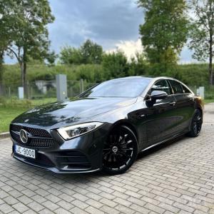 Grey Mercedes-Benz CLS 400 2018 in Daugavpils, with an engine capacity of 3.00 L and mileage of 265 thousand km for 38500 €, photo 5 on AUTOMOTO.COM.LV