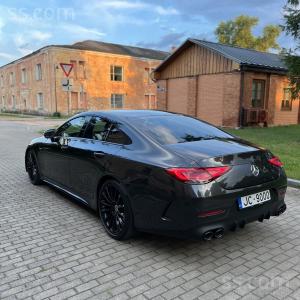 Grey Mercedes-Benz CLS 400 2018 in Daugavpils, with an engine capacity of 3.00 L and mileage of 265 thousand km for 38500 €, photo 7 on AUTOMOTO.COM.LV