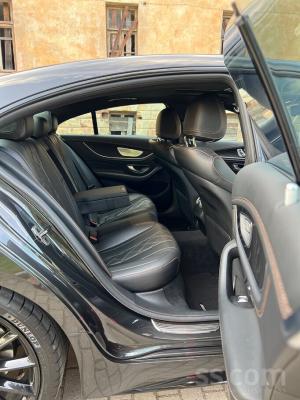 Grey Mercedes-Benz CLS 400 2018 in Daugavpils, with an engine capacity of 3.00 L and mileage of 265 thousand km for 38500 €, photo 21 on AUTOMOTO.COM.LV