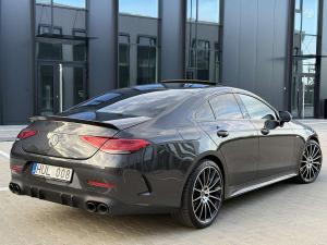 Grey Mercedes-Benz CLS 400 2018 in Vilnius, with an engine capacity of 2.90 L and mileage of 173 thousand km for 34990 €, photo 6 on AUTOMOTO.COM.LV