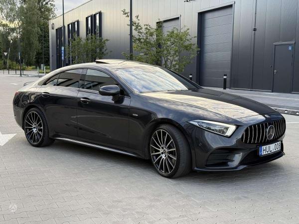 Grey Mercedes-Benz CLS 400 2018 in Vilnius, with an engine capacity of 2.90 L and mileage of 173 thousand km for 34990 €, photo 6 on AUTOMOTO.COM.LV