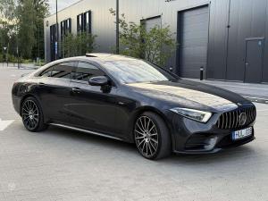 Grey Mercedes-Benz CLS 400 2018 in Vilnius, with an engine capacity of 2.90 L and mileage of 173 thousand km for 34990 €, photo 7 on AUTOMOTO.COM.LV