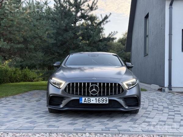 Mercedes-Benz CLS 400 2018 Rīga vietnē Pelēks Mercedes-Benz CLS 400 2018 Rīga, ar dzinēja tilpumu 2.90 L un nobraukumu 181 tūkst. km par 38500 €, foto 3 vietnē AUTOMOTO.COM.LV