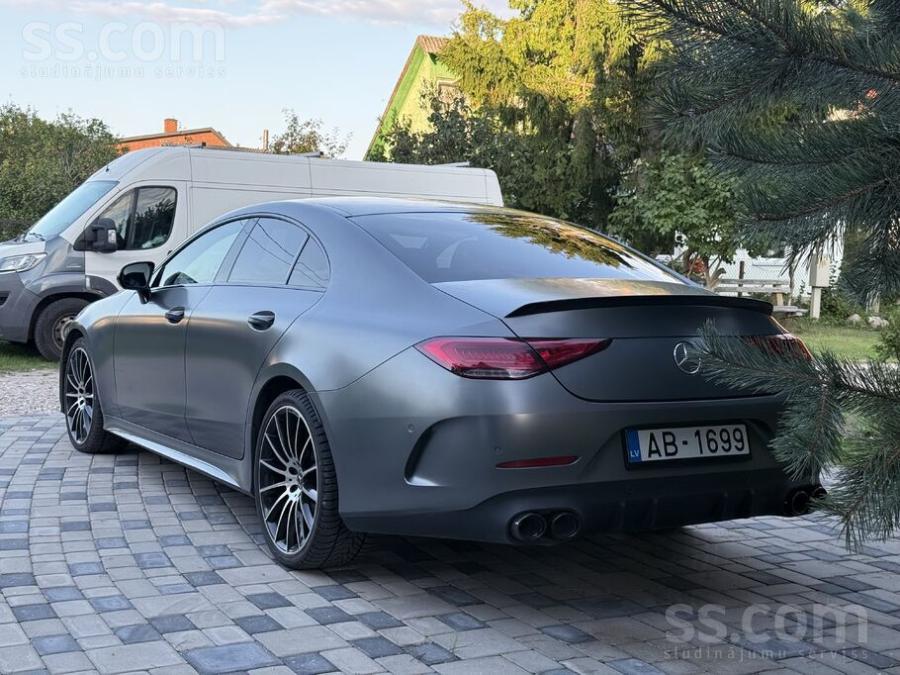Pelēks Mercedes-Benz CLS 400 2018 Rīga, ar dzinēja tilpumu 2.90 L un nobraukumu 181 tūkst. km par 38500 €, foto 5 vietnē AUTOMOTO.COM.LV