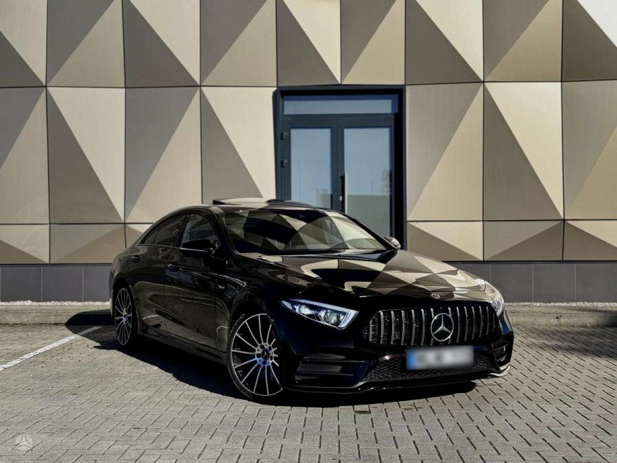 Violets Mercedes-Benz CLS 400 2018 Klaipėda, ar dzinēja tilpumu 2.93 L un nobraukumu 140 tūkst. km par 32000 €, foto 1 vietnē AUTOMOTO.COM.LV