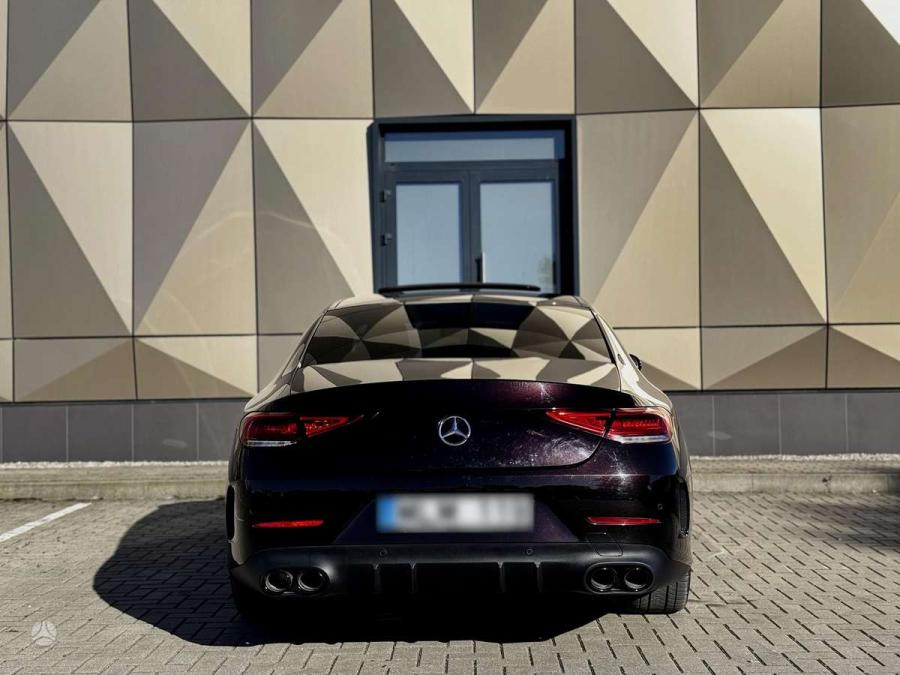 Violets Mercedes-Benz CLS 400 2018 Klaipėda, ar dzinēja tilpumu 2.93 L un nobraukumu 140 tūkst. km par 32000 €, foto 6 vietnē AUTOMOTO.COM.LV