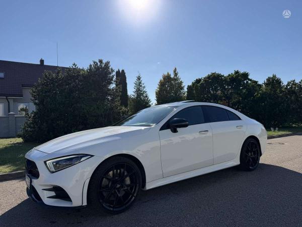 Balts Mercedes-Benz CLS 400 2020 Kauņa, ar dzinēja tilpumu 2.93 L un nobraukumu 345 tūkst. km par 24500 €, foto 1 vietnē AUTOMOTO.COM.LV