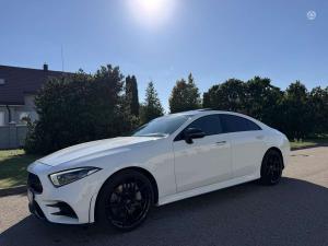 White Mercedes-Benz CLS 400 2020 in Kaunas, with an engine capacity of 2.93 L and mileage of 345 thousand km for 24500 €, photo  on AUTOMOTO.COM.LV
