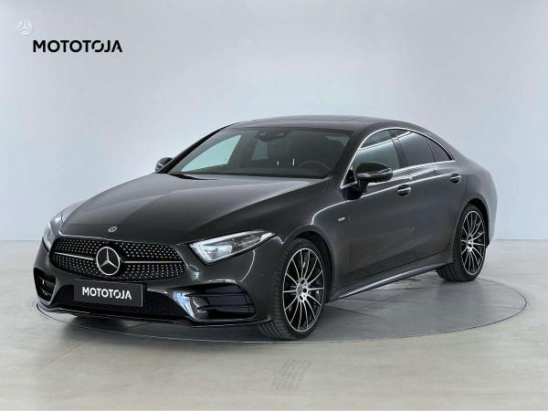 Pelēks Mercedes-Benz CLS 450 2018 Viļņa, ar dzinēja tilpumu 3.00 L un nobraukumu 148 tūkst. km par 34900 €, foto 1 vietnē AUTOMOTO.COM.LV
