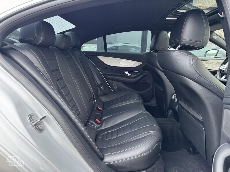 Grey Mercedes-Benz CLS 450 2019 in Vilnius, with an engine capacity of 3.00 L and mileage of 207 thousand km for 25950 €, photo 7 on AUTOMOTO.COM.LV