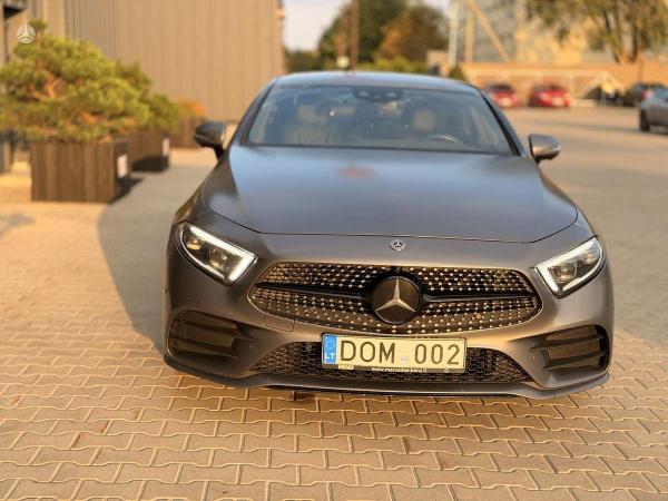 Grey Mercedes-Benz CLS 450 2019 in Kaunas, with an engine capacity of 2.99 L and mileage of 125 thousand km for 31500 €, photo 8 on AUTOMOTO.COM.LV