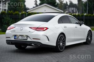 Balts Mercedes-Benz CLS 450 2018 Rīga, ar dzinēja tilpumu 3.00 L un nobraukumu 106 tūkst. km par 38500 €, foto 4 vietnē AUTOMOTO.COM.LV