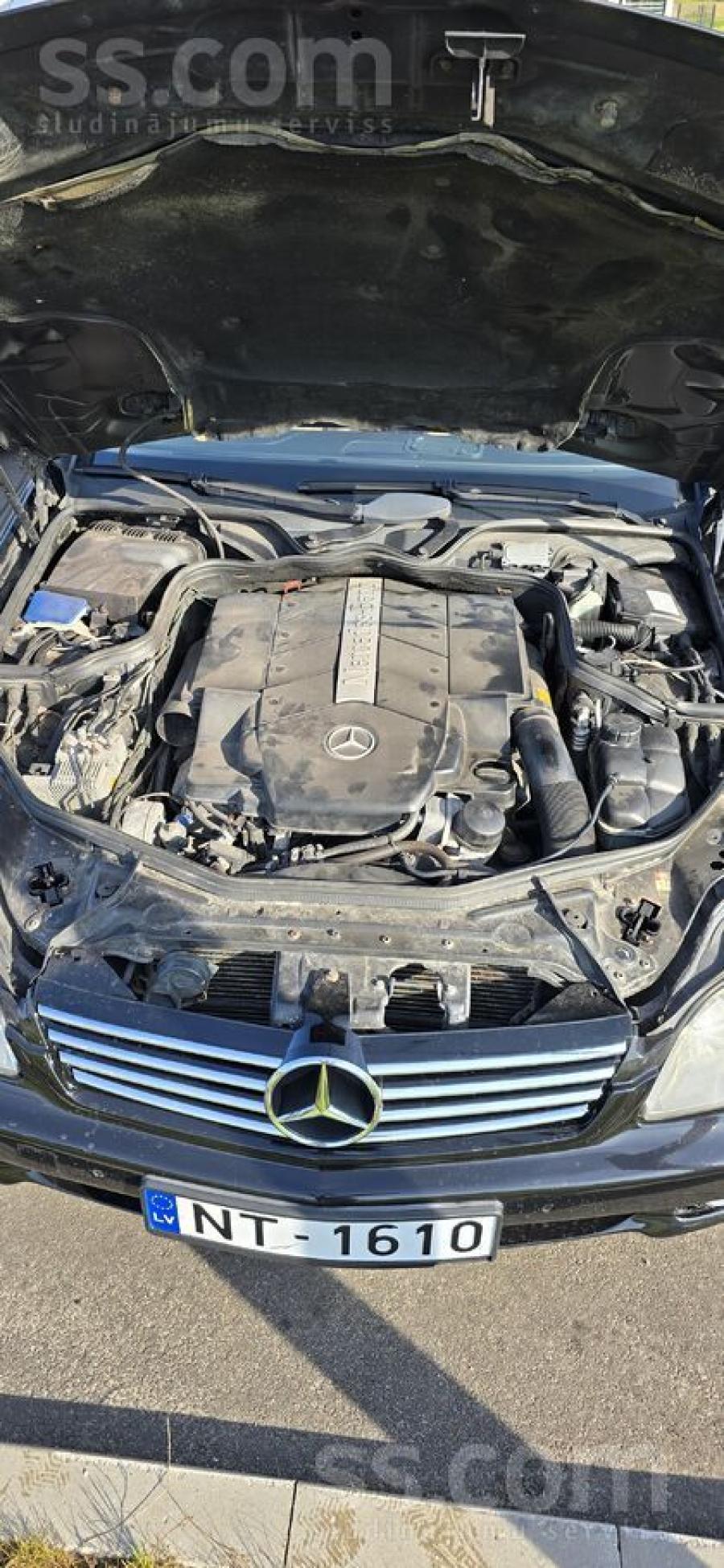 Melns Mercedes-Benz CLS 500 2005 Liepāja, ar dzinēja tilpumu 5.00 L un nobraukumu 336 tūkst. km par 6499 €, foto 5 vietnē AUTOMOTO.COM.LV