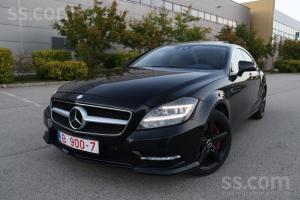 Black Mercedes-Benz CLS 500 2012 in Riga, with an engine capacity of 4.70 L and mileage of 159 thousand km for 16990 €, photo  on AUTOMOTO.COM.LV