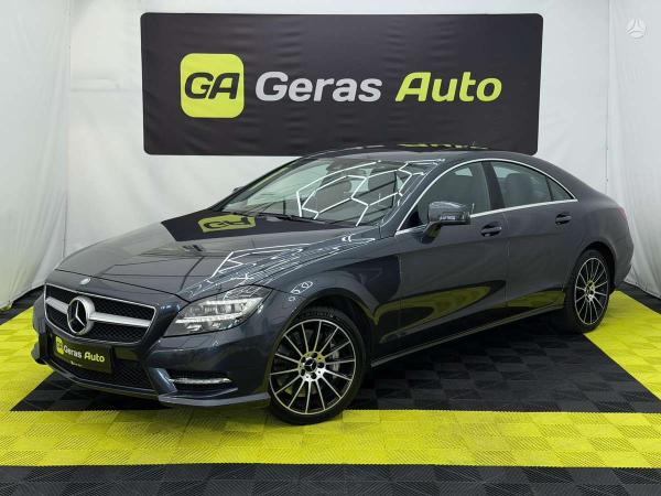 Pelēks Mercedes-Benz CLS 500 2011 Viļņa, ar dzinēja tilpumu 4.66 L un nobraukumu 173 tūkst. km par 9000 €, foto 1 vietnē AUTOMOTO.COM.LV