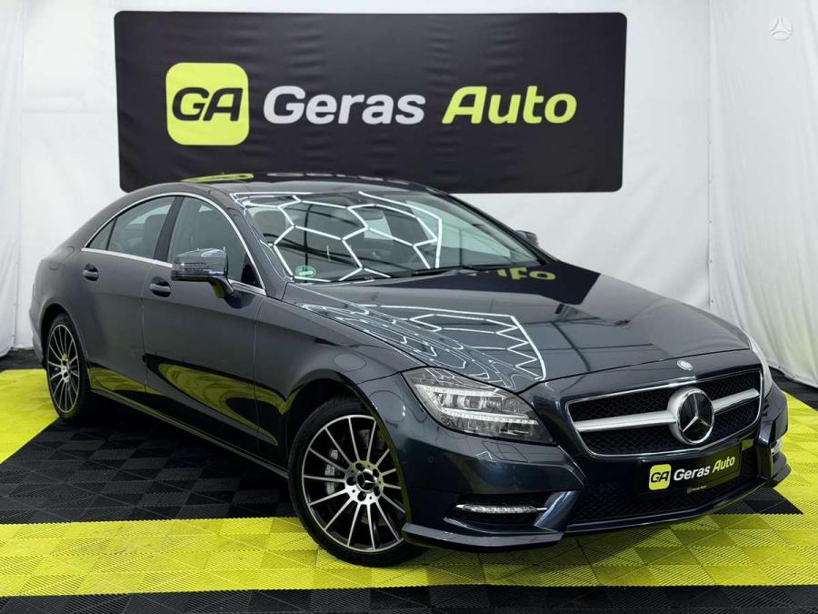 Pelēks Mercedes-Benz CLS 500 2011 Viļņa, ar dzinēja tilpumu 4.66 L un nobraukumu 173 tūkst. km par 9000 €, foto 4 vietnē AUTOMOTO.COM.LV
