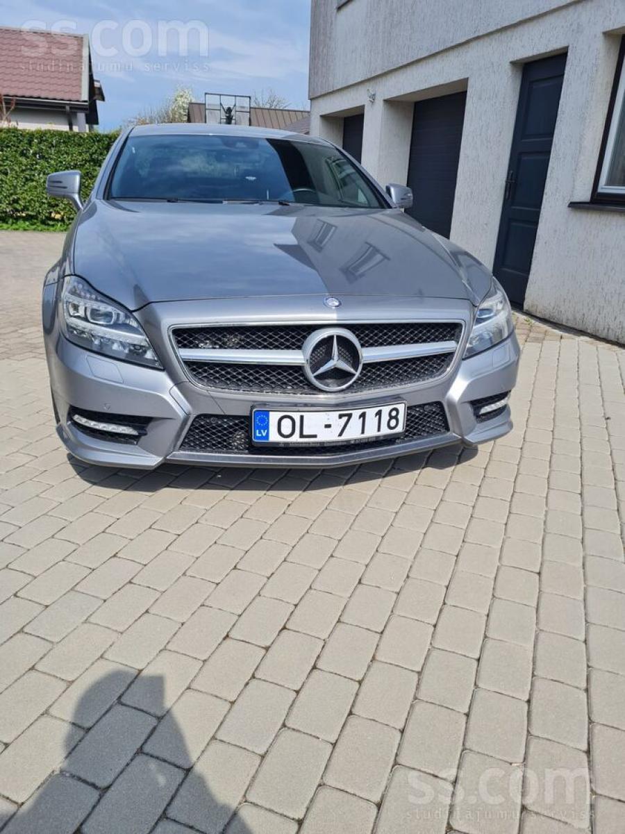 Pelēks Mercedes-Benz CLS 500 2012 Cēsis, ar dzinēja tilpumu 4.70 L un nobraukumu 199 tūkst. km par 16999 €, foto 3 vietnē AUTOMOTO.COM.LV