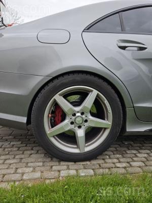Pelēks Mercedes-Benz CLS 500 2012 Cēsis, ar dzinēja tilpumu 4.70 L un nobraukumu 199 tūkst. km par 16999 €, foto 6 vietnē AUTOMOTO.COM.LV