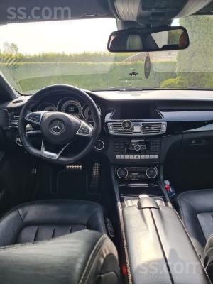 Pelēks Mercedes-Benz CLS 500 2012 Cēsis, ar dzinēja tilpumu 4.70 L un nobraukumu 199 tūkst. km par 16999 €, foto 7 vietnē AUTOMOTO.COM.LV