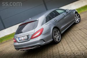 Grey Mercedes-Benz CLS 500 2017 in Riga, with an engine capacity of 4.70 L and mileage of 274 thousand km for 19990 €, photo 9 on AUTOMOTO.COM.LV
