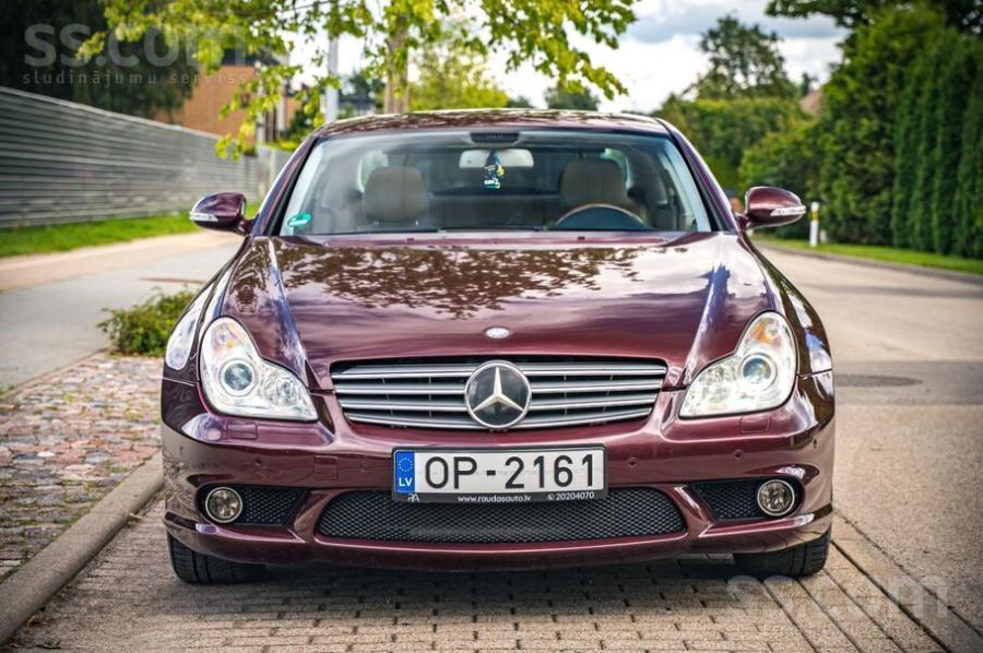 Sarkans Mercedes-Benz CLS 500 2008 Rīga, ar dzinēja tilpumu 5.50 L un nobraukumu 0 tūkst. km par 5990 €, foto 3 vietnē AUTOMOTO.COM.LV