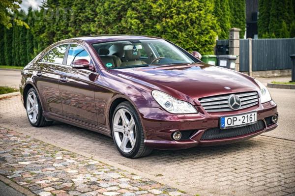 Sarkans Mercedes-Benz CLS 500 2008 Rīga, ar dzinēja tilpumu 5.50 L un nobraukumu 0 tūkst. km par 5990 €, foto 3 vietnē AUTOMOTO.COM.LV
