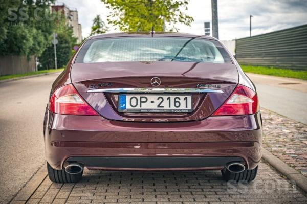 Sarkans Mercedes-Benz CLS 500 2008 Rīga, ar dzinēja tilpumu 5.50 L un nobraukumu 0 tūkst. km par 5990 €, foto 5 vietnē AUTOMOTO.COM.LV