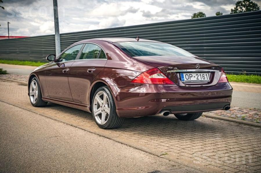 Sarkans Mercedes-Benz CLS 500 2008 Rīga, ar dzinēja tilpumu 5.50 L un nobraukumu 0 tūkst. km par 5990 €, foto 7 vietnē AUTOMOTO.COM.LV