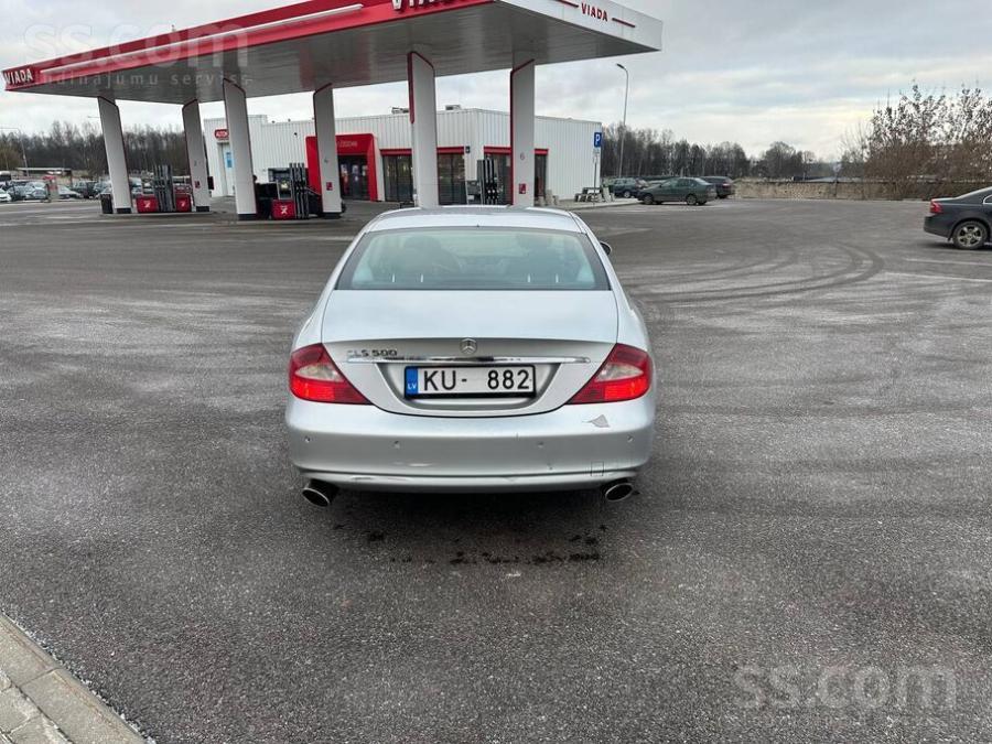 Mercedes-Benz CLS 500 2005 in Riga, with an engine capacity of 5.00 L and mileage of 256 thousand km for 5500 €, photo 6 on AUTOMOTO.COM.LV
