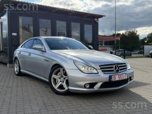 Серый Мерседес ЦЛС 55 АМГ 2005 в Резекне, объемом двигателя 5.50 л и пробегом 259 тыс. км за 13990 €, фото 4 на AUTOMOTO.COM.LV
