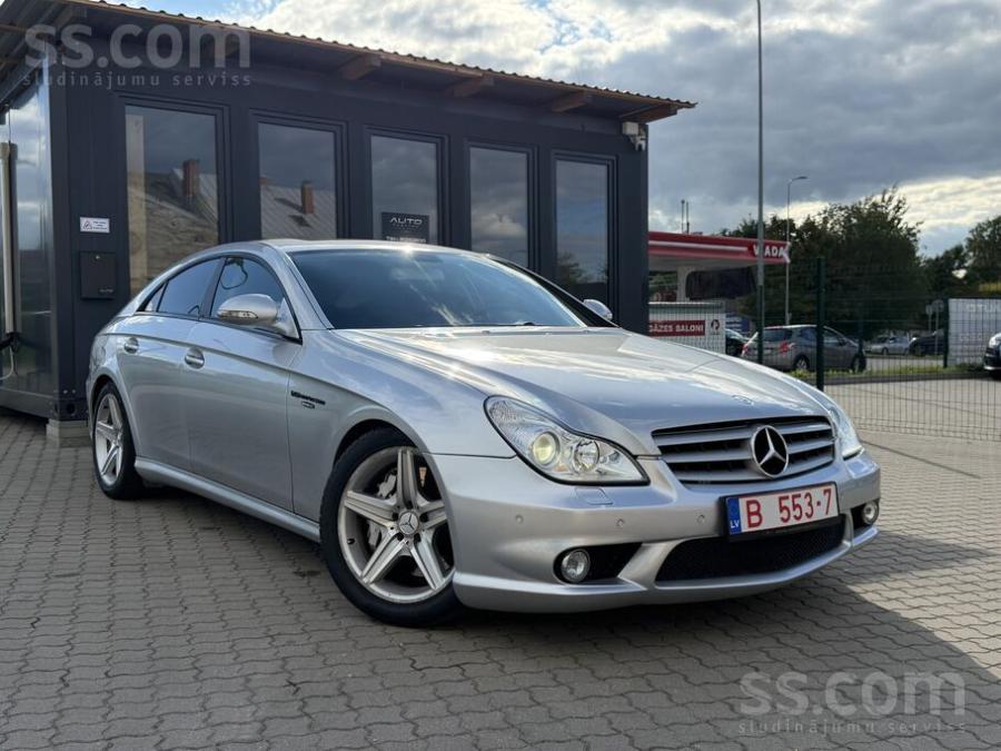 Серый Мерседес ЦЛС 55 АМГ 2005 в Резекне, объемом двигателя 5.50 л и пробегом 259 тыс. км за 13990 €, фото 4 на AUTOMOTO.COM.LV