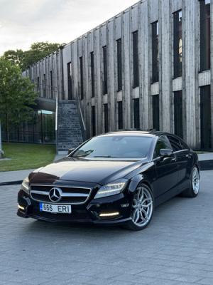 Black Mercedes-Benz CLS 550 2012 in Paide, with an engine capacity of 4.70 L and mileage of 285 thousand km for 15500 €, photo  on AUTOMOTO.COM.LV